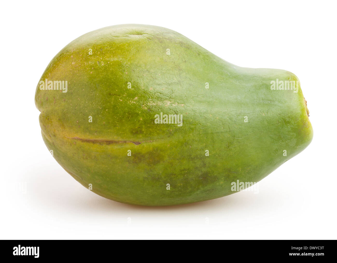 Sweet juicy tropical papaya Cut Out Stock Images & Pictures - Alamy