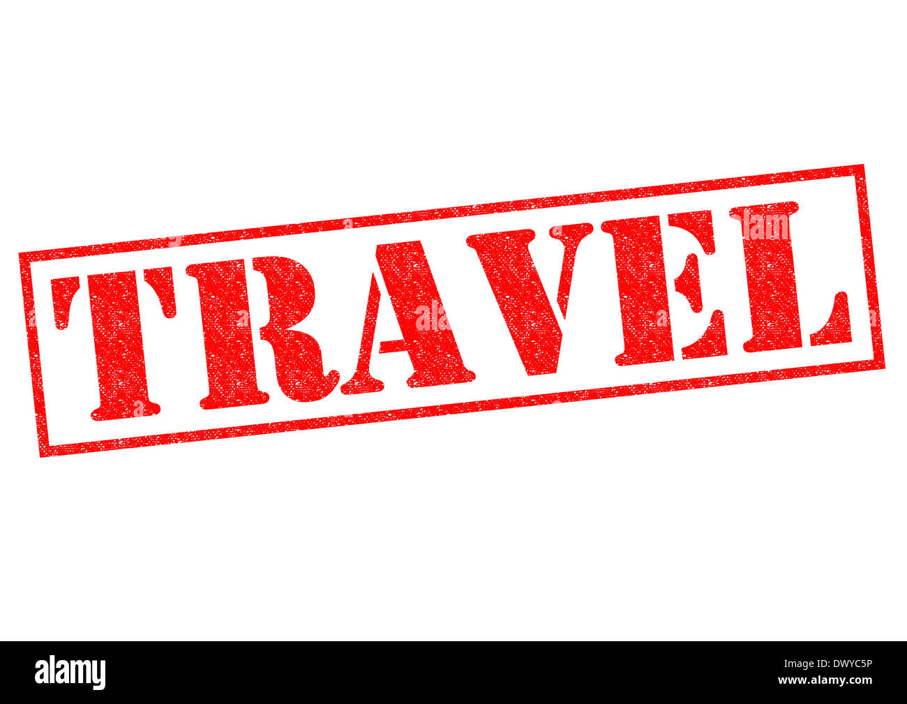 TRAVEL red Rubber Stamp over a white background Stock Photo - Alamy