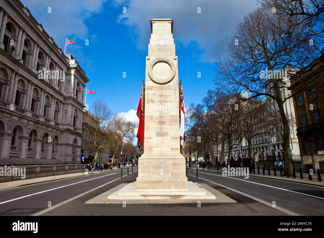 The Cenotaph War Memorial in Whitehall, London Stock Photo - Alamy