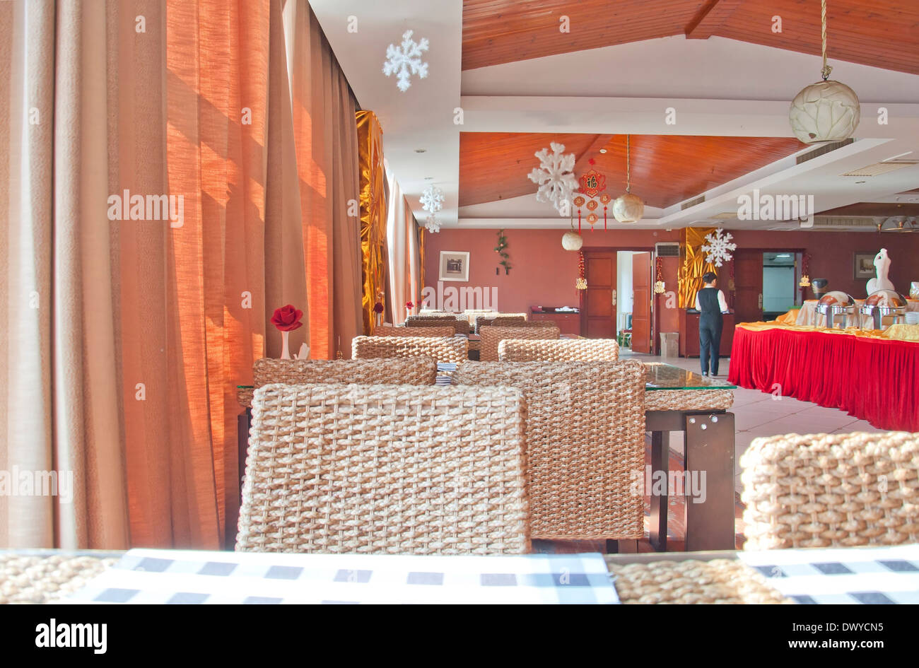 Restaurant reception desk hi-res stock photography and images - Alamy