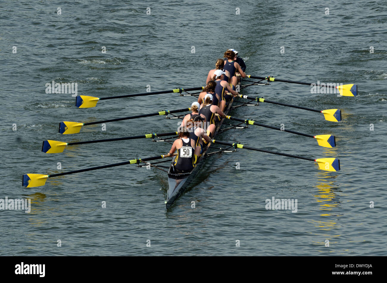 Rowing on the schuylkill river hi-res stock photography and images - Alamy