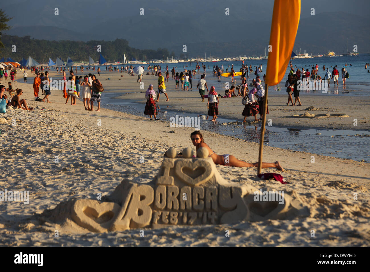 Boracay Beach Philippines Stock Photo - Alamy