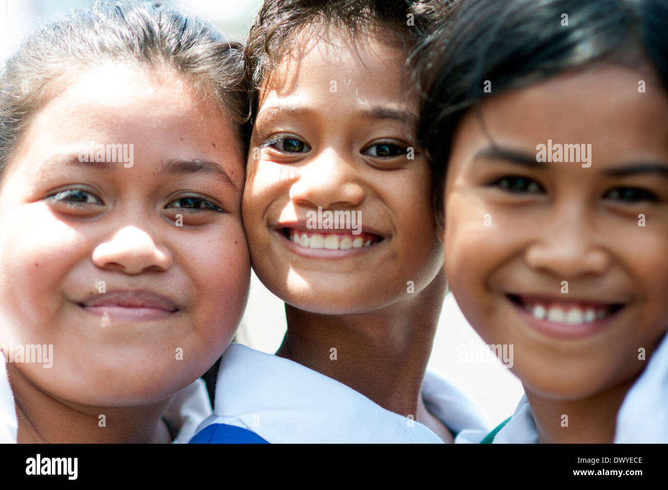 school girls, town Center, Apia, Samoa Stock Photo - Alamy