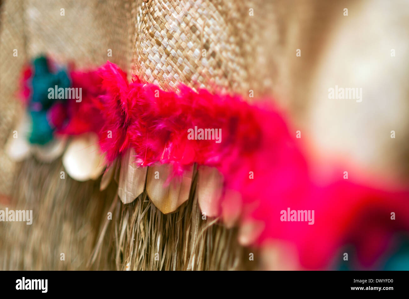 Samoan craft on sale, Flea Market, town Center, Apia, Samoa Stock Photo ...