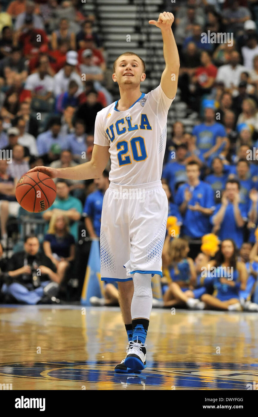 Las Vegas, NV, USA. 14th Mar, 2014. UCLA Bruins guard Bryce Alford #20 ...