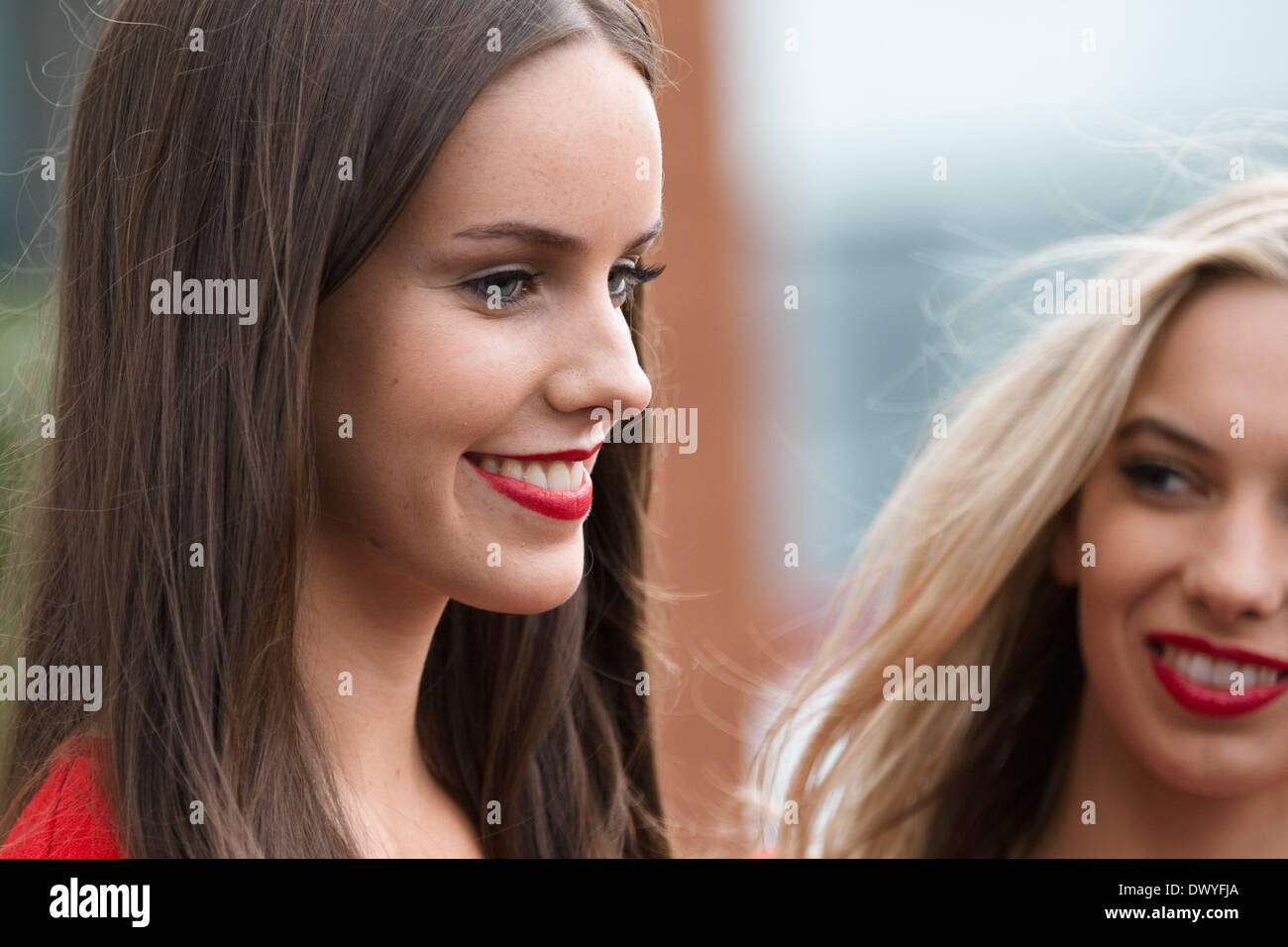 Melbourne, Victoria, Australia. 15th Mar, 2014. March 15, 2014: Models ...