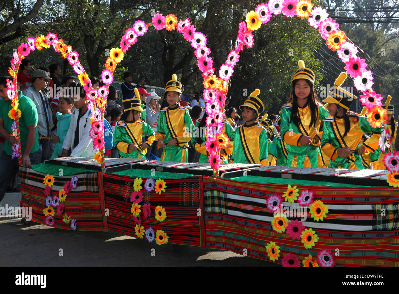 Baguio Panagbenga 2014 Flower Festival Stock Photo - Alamy
