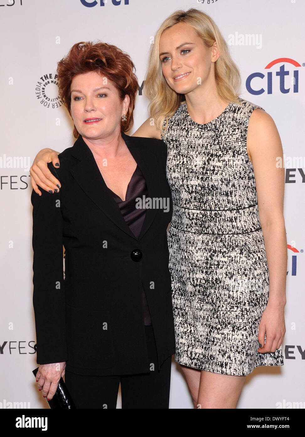 Hollywood, California, USA. 14th Mar, 2014. Kate Mulgrew & Taylor ...
