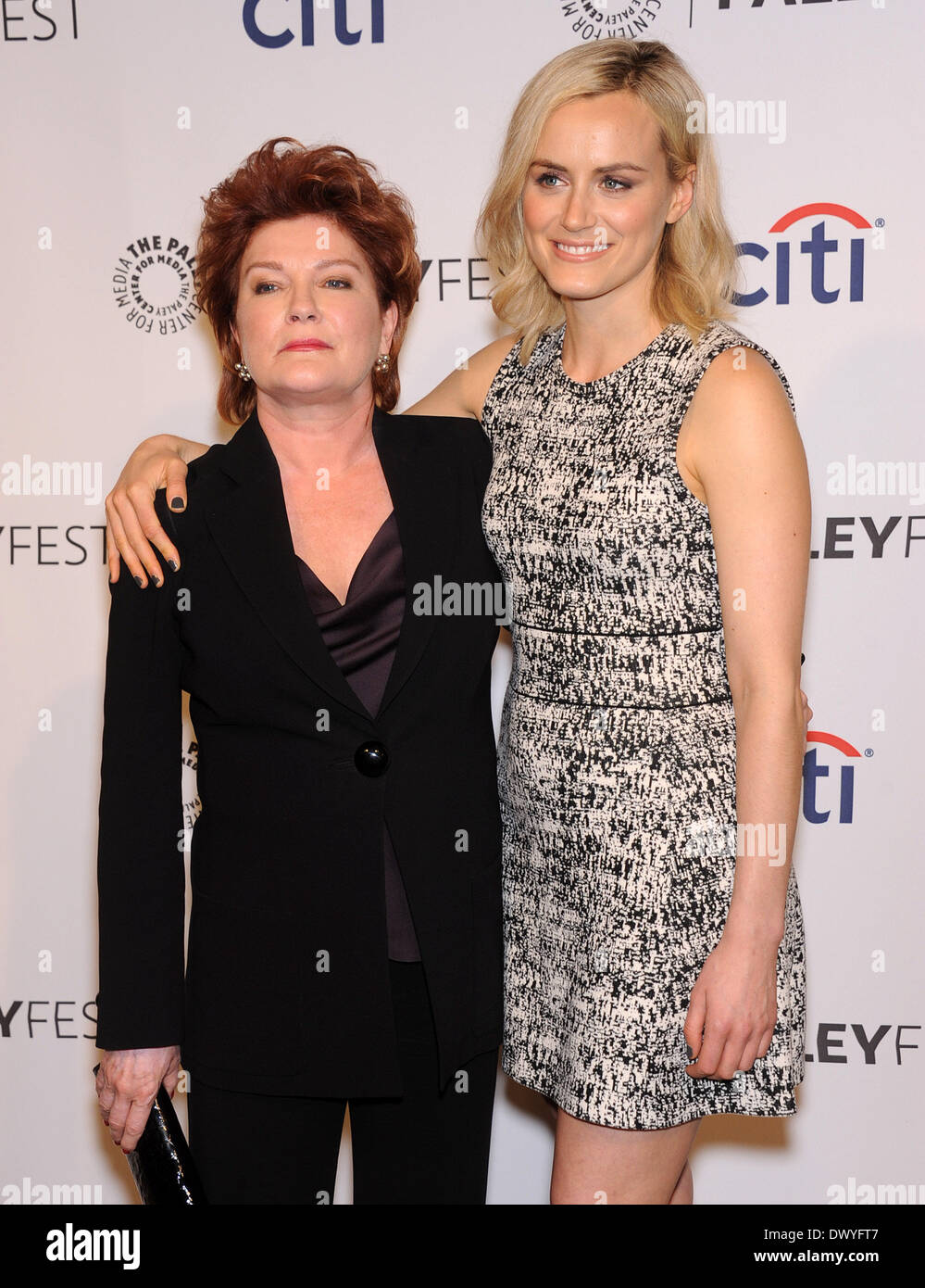 Hollywood, California, USA. 14th Mar, 2014. Kate Mulgrew & Taylor ...