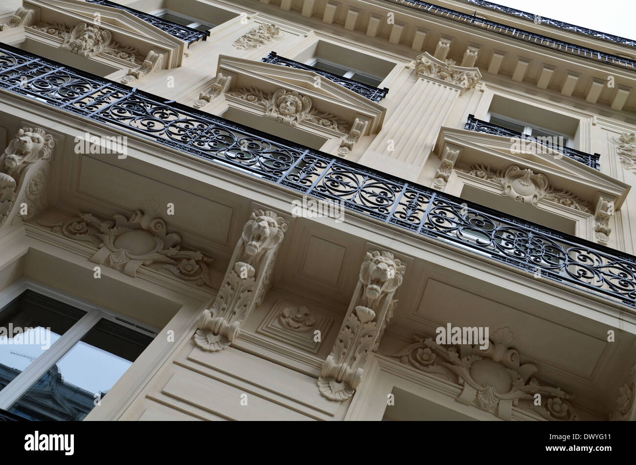 a beautiful house facade Stock Photo - Alamy