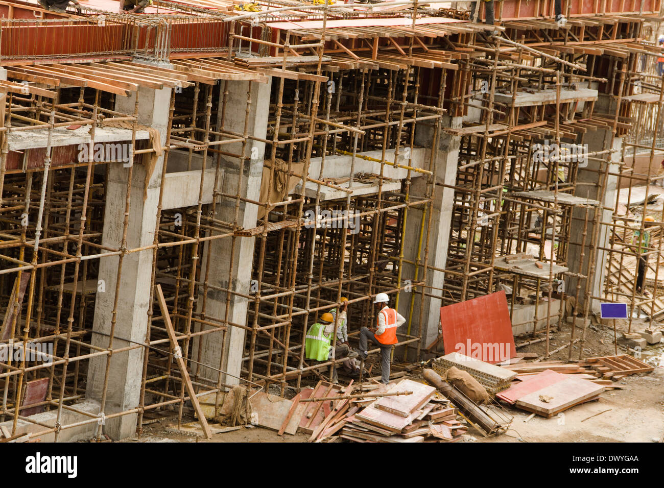 Indian construction hi-res stock photography and images - Alamy