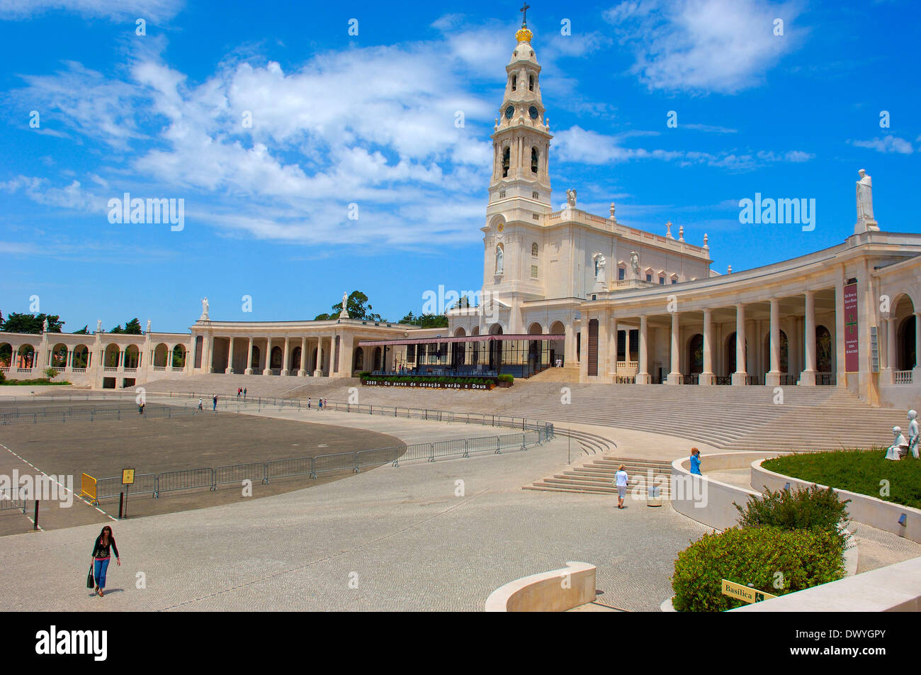 Sanctuary of Our Lady of Fatima, Fatima Stock Photo - Alamy