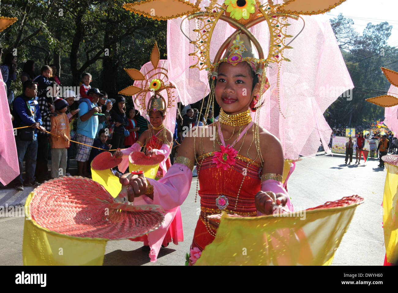 Flower Festival In Baguio Cagayan Philippines, the Panag Benga ...