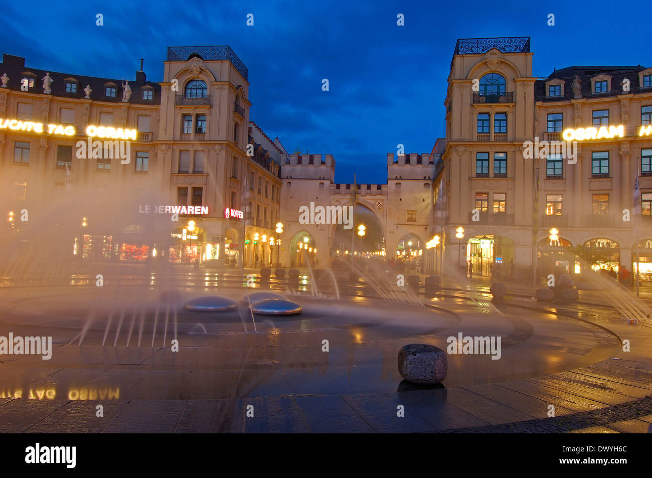 Well on the karlsplatz square hi-res stock photography and images - Alamy