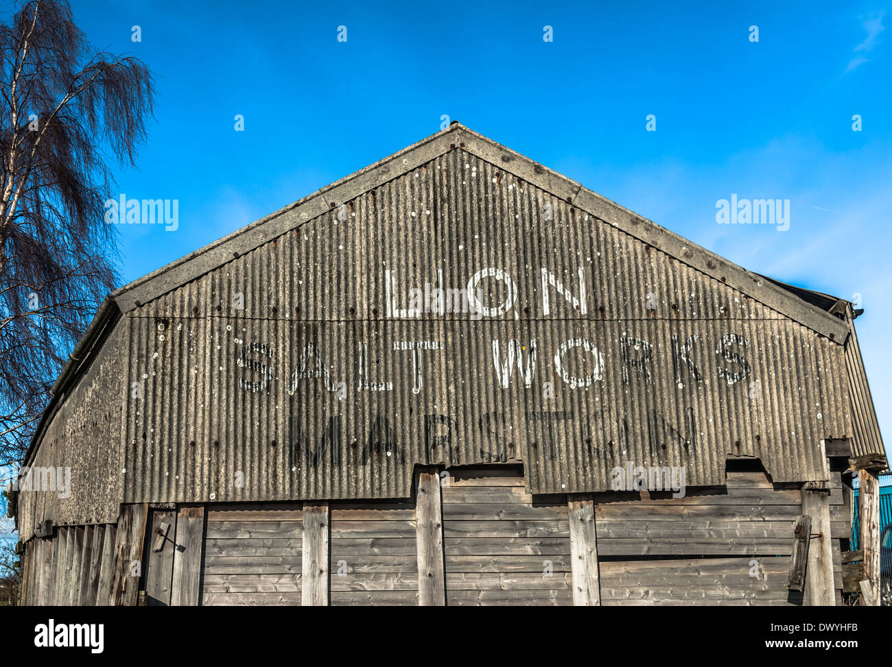 Lion Salt works in Northwich, Cheshire Stock Photo - Alamy