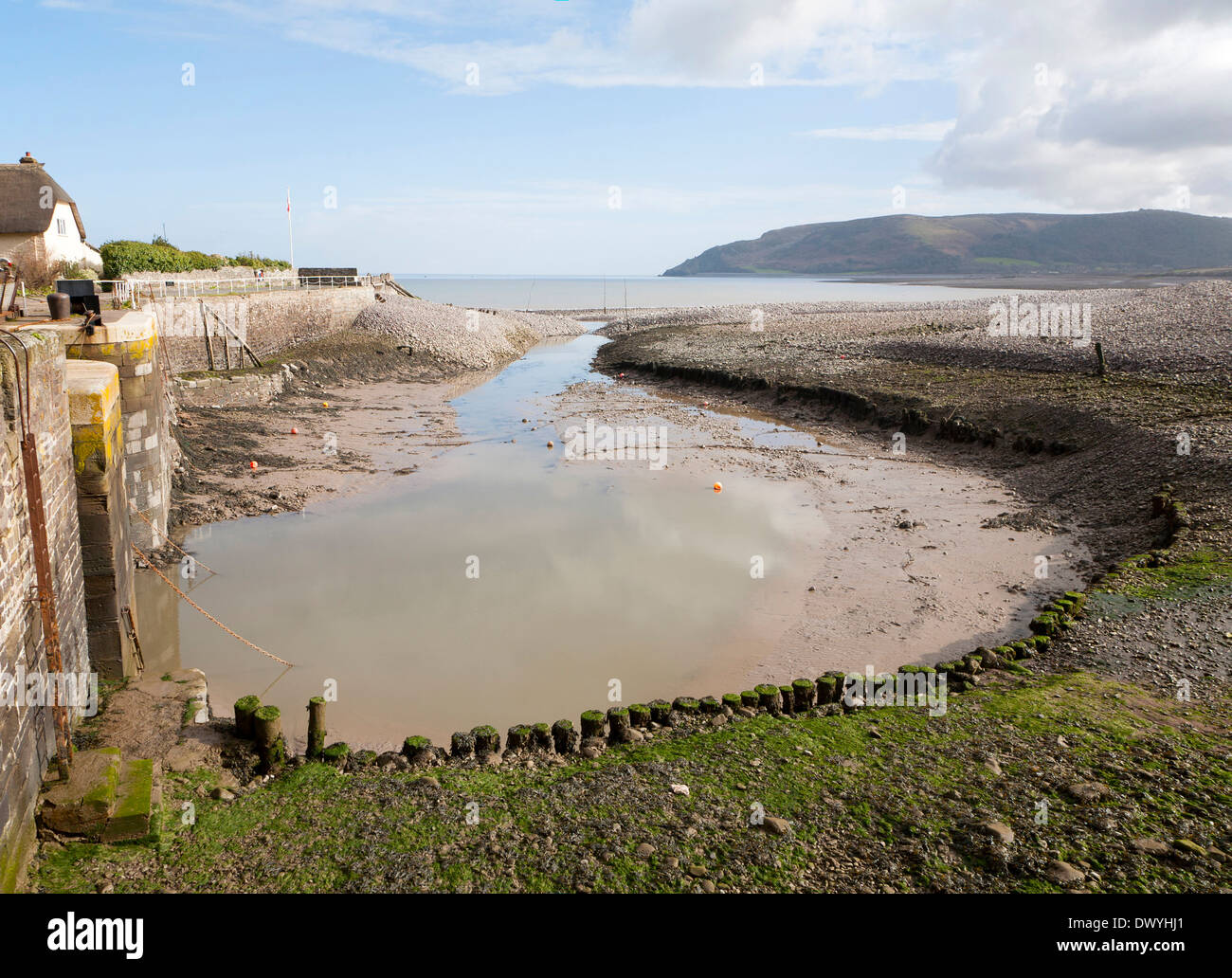 Porlock weir somerset hi-res stock photography and images - Alamy