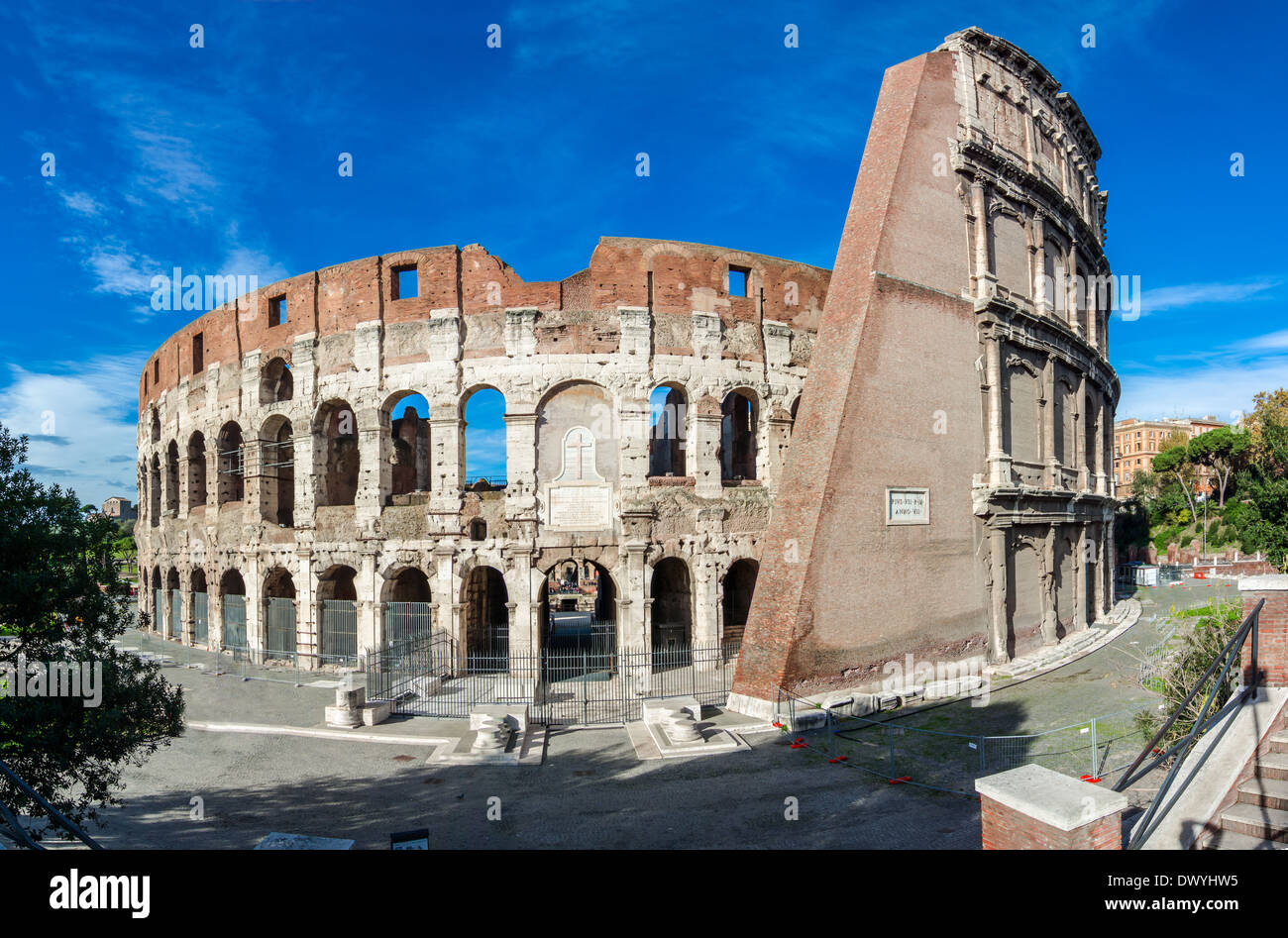 Colosseum or Coliseum, the Flavian Amphitheatre Stock Photo - Alamy