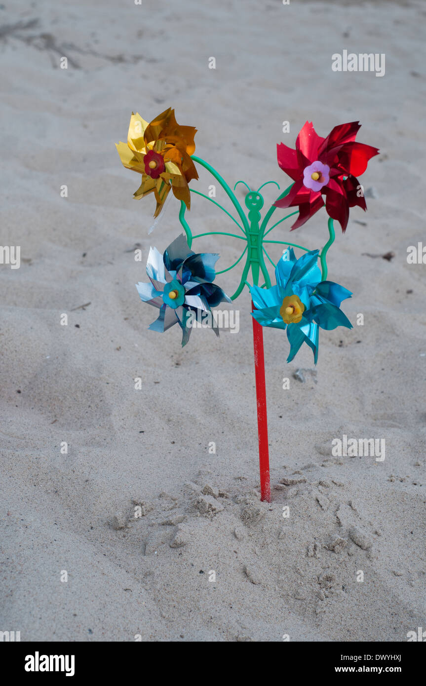 Color pinwheel rotating blowing wind hi-res stock photography and ...