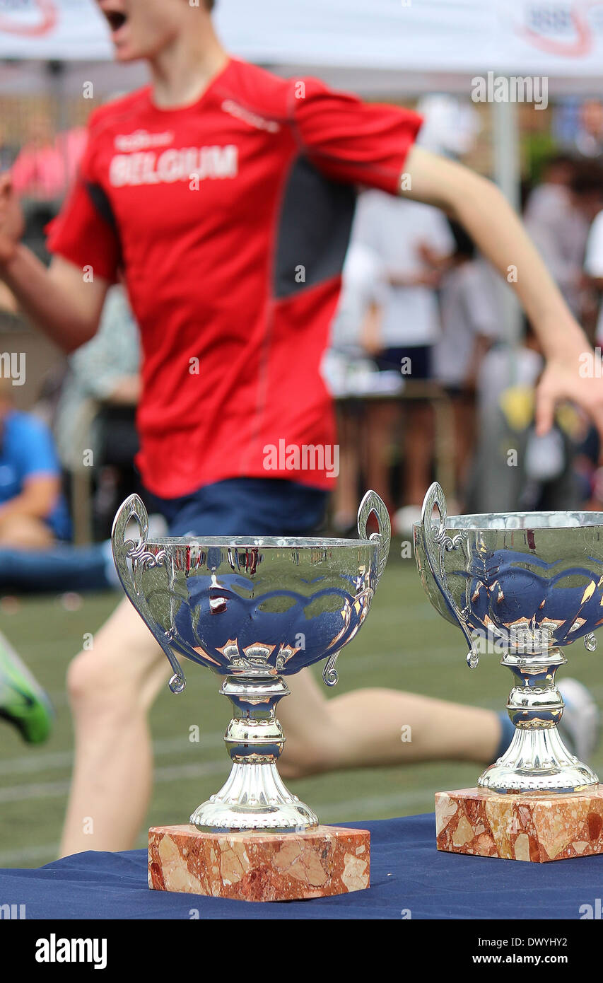 Sports day race running hi-res stock photography and images - Alamy