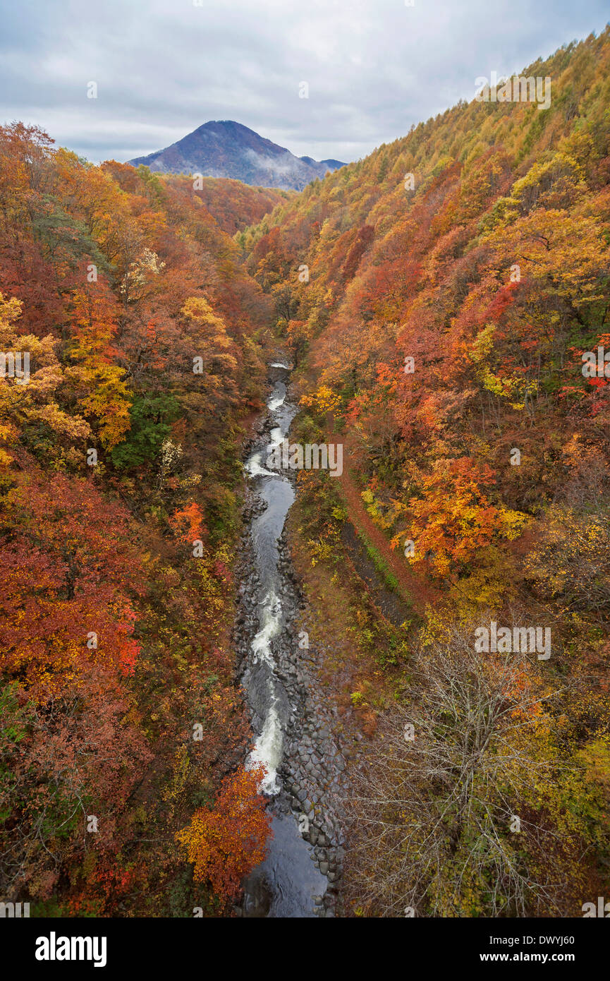 Autumn View of Urabandai, Fukushima Prefecture, Japan Stock Photo - Alamy
