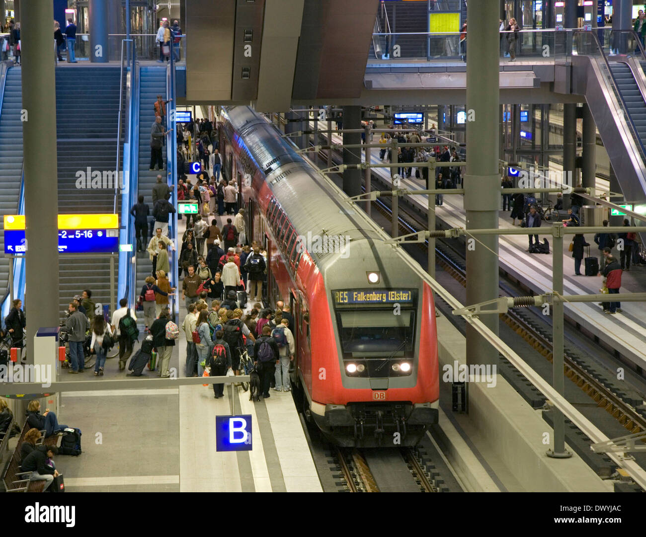 German Bahn AG Stock Photo - Alamy