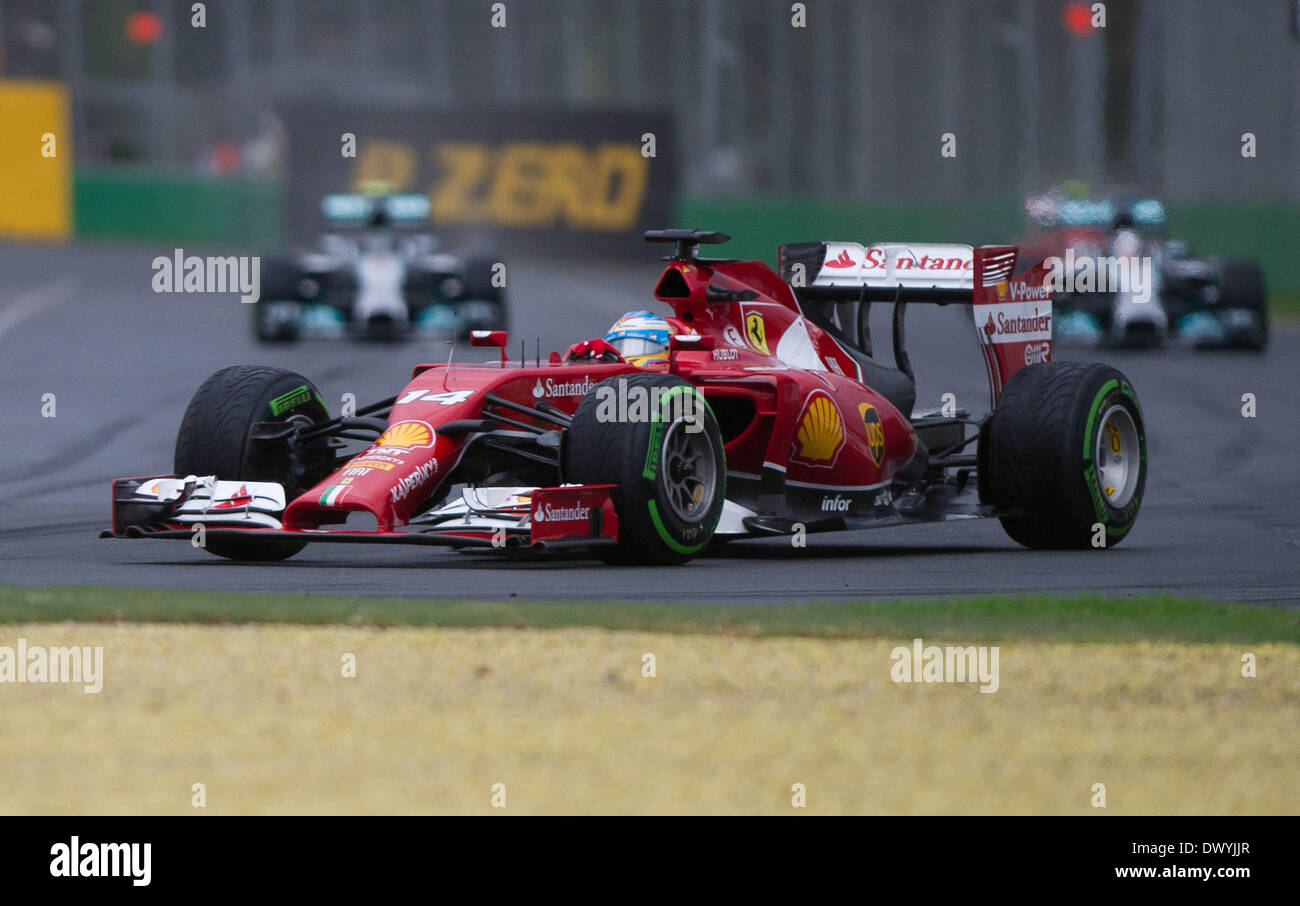 Melbourne, Australia. 15th Mar, 2014. Ferrari Formula one driver ...