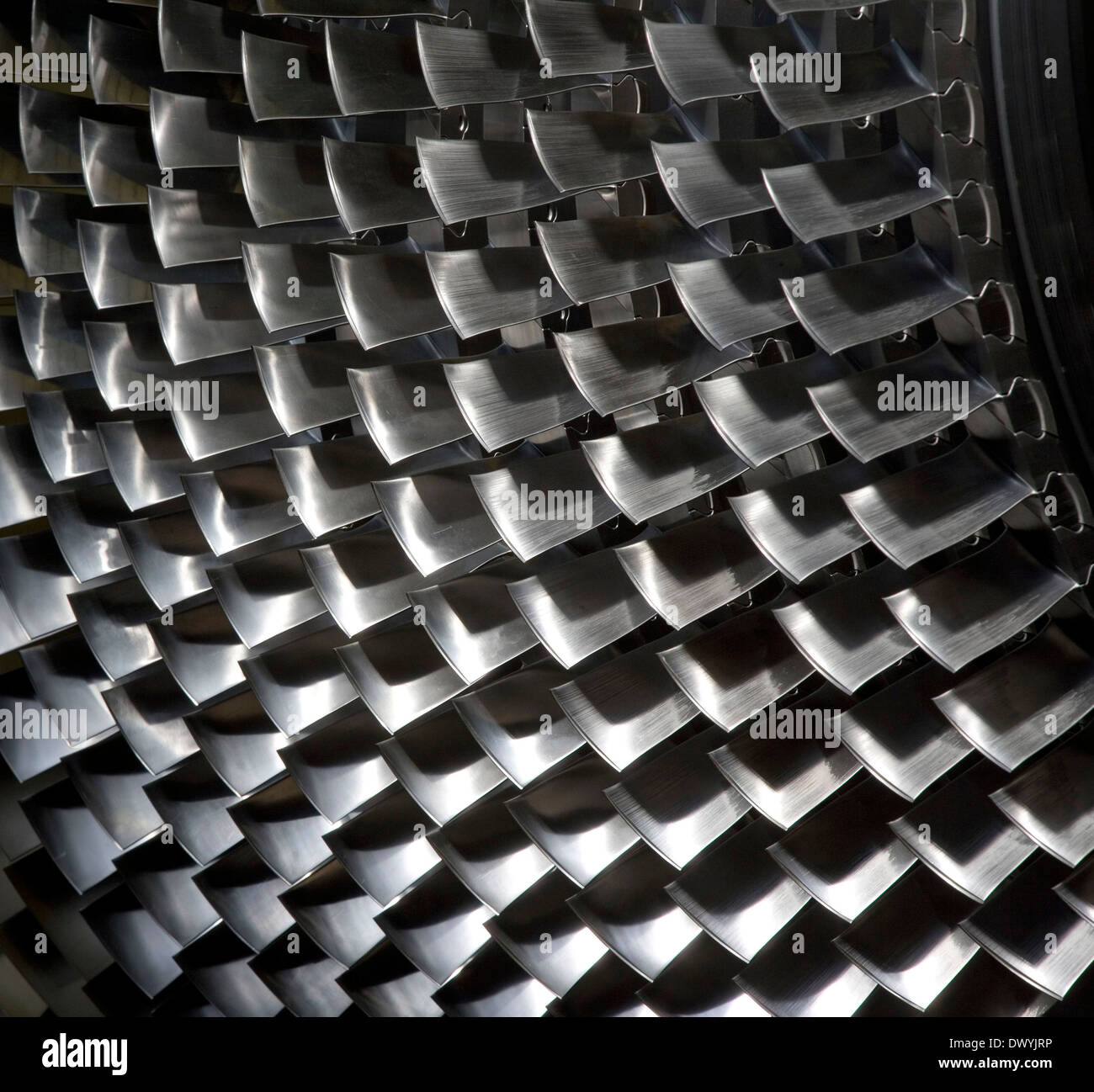 Gas turbine compressor blade hi-res stock photography and images - Alamy