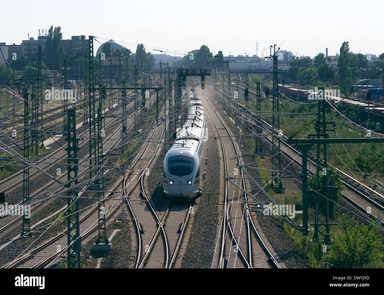 Train switches hi-res stock photography and images - Alamy