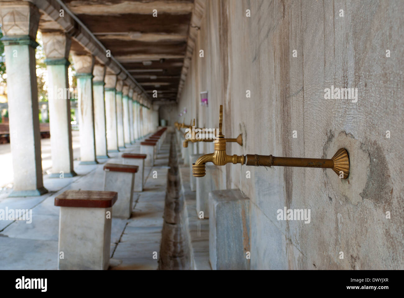 ablution in the mosque Stock Photo - Alamy