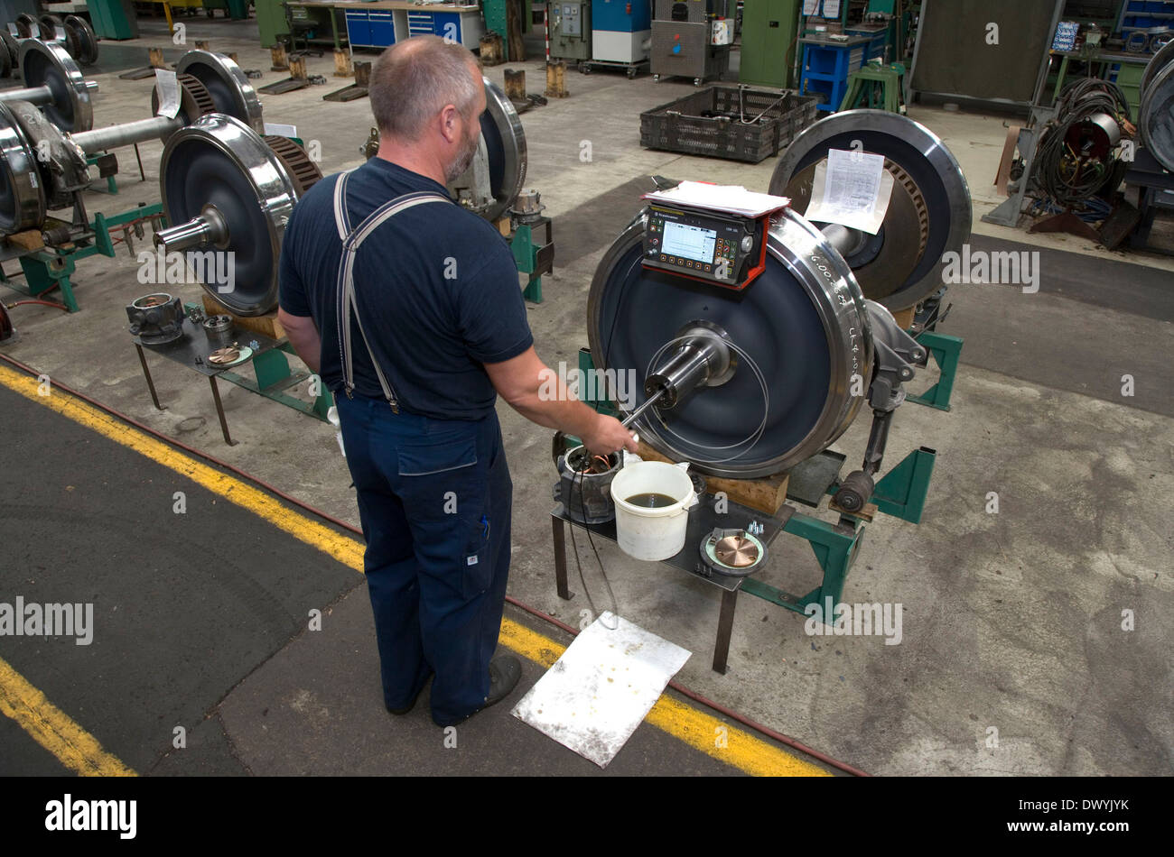 Main workshop of the S -Bahn Stock Photo - Alamy