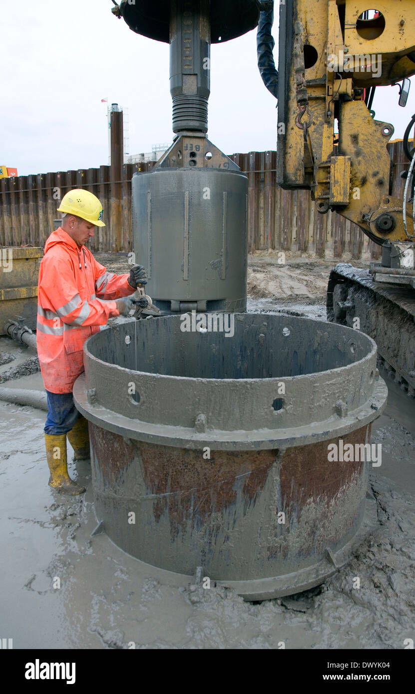 BBI construction site Stock Photo - Alamy