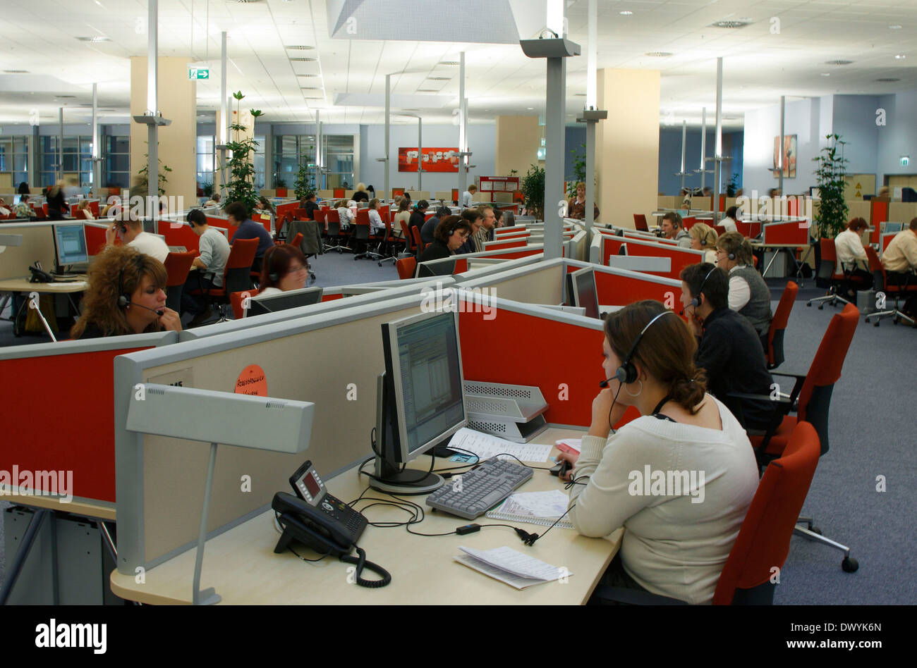 Source Communication Center Berlin Stock Photo - Alamy