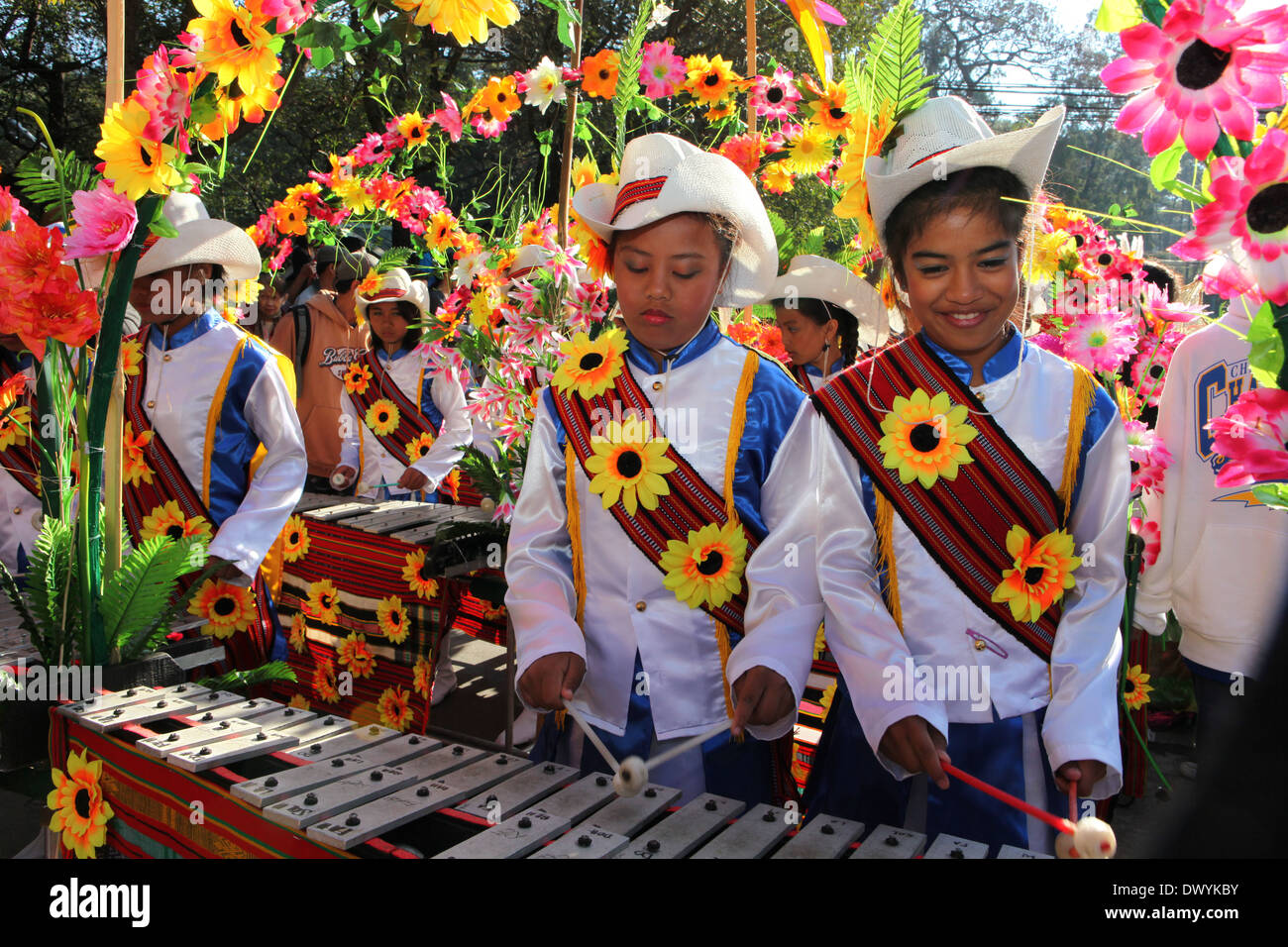 Flower Festival In Baguio Cagayan Philippines, the Panag Benga ...