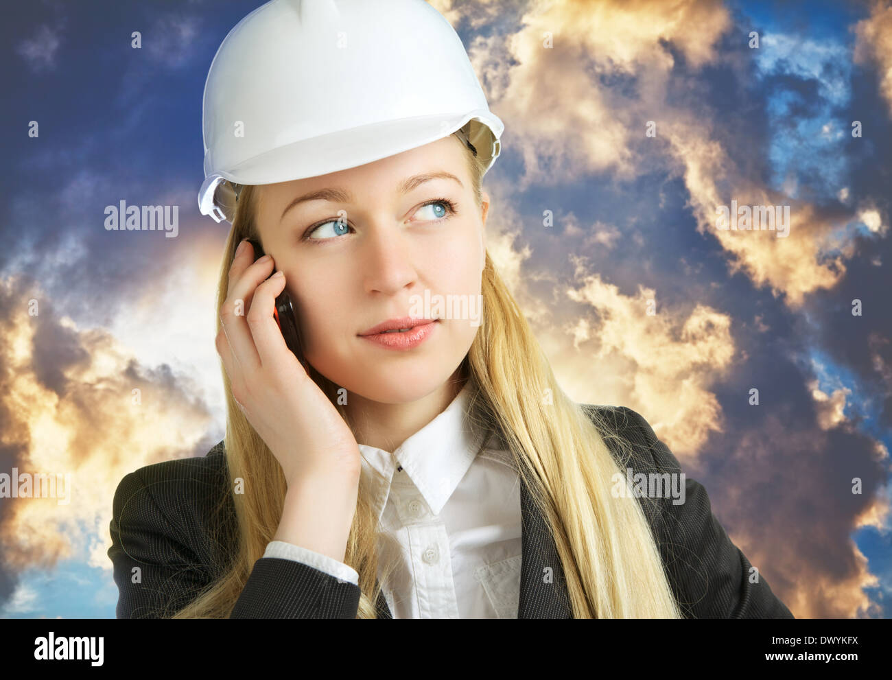 Woman engineer black and white hi-res stock photography and images - Alamy