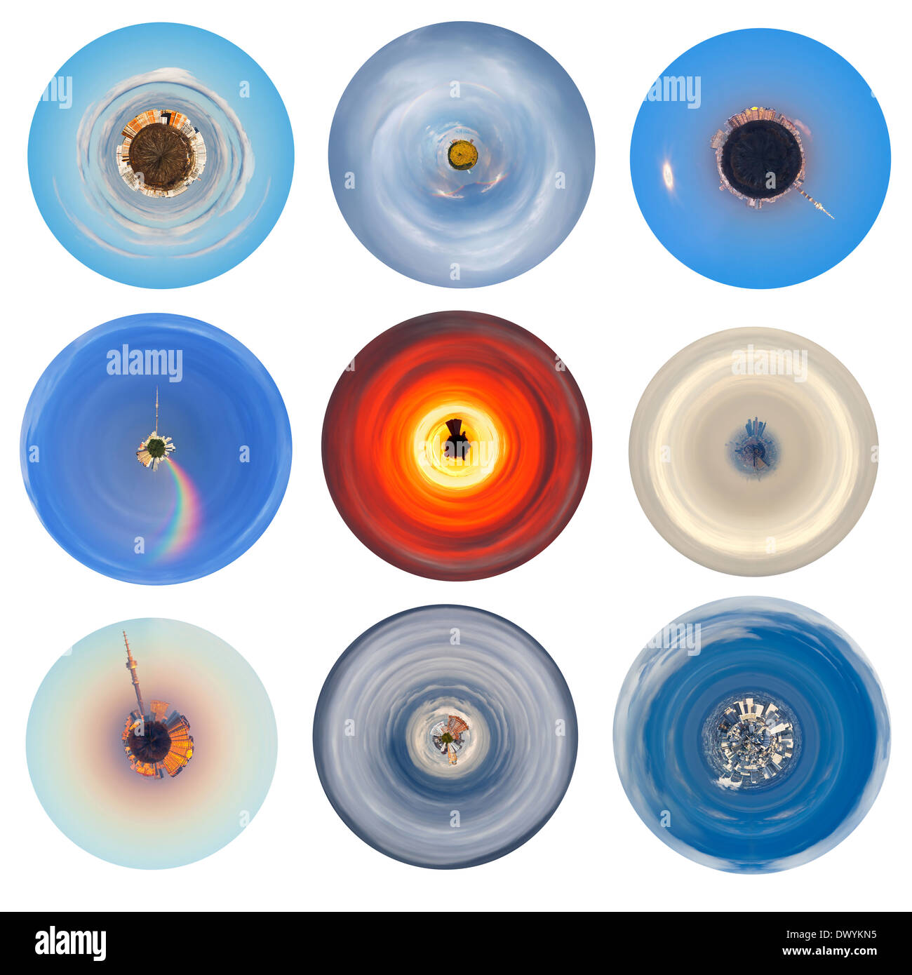 Spherical rainbow hi-res stock photography and images - Alamy