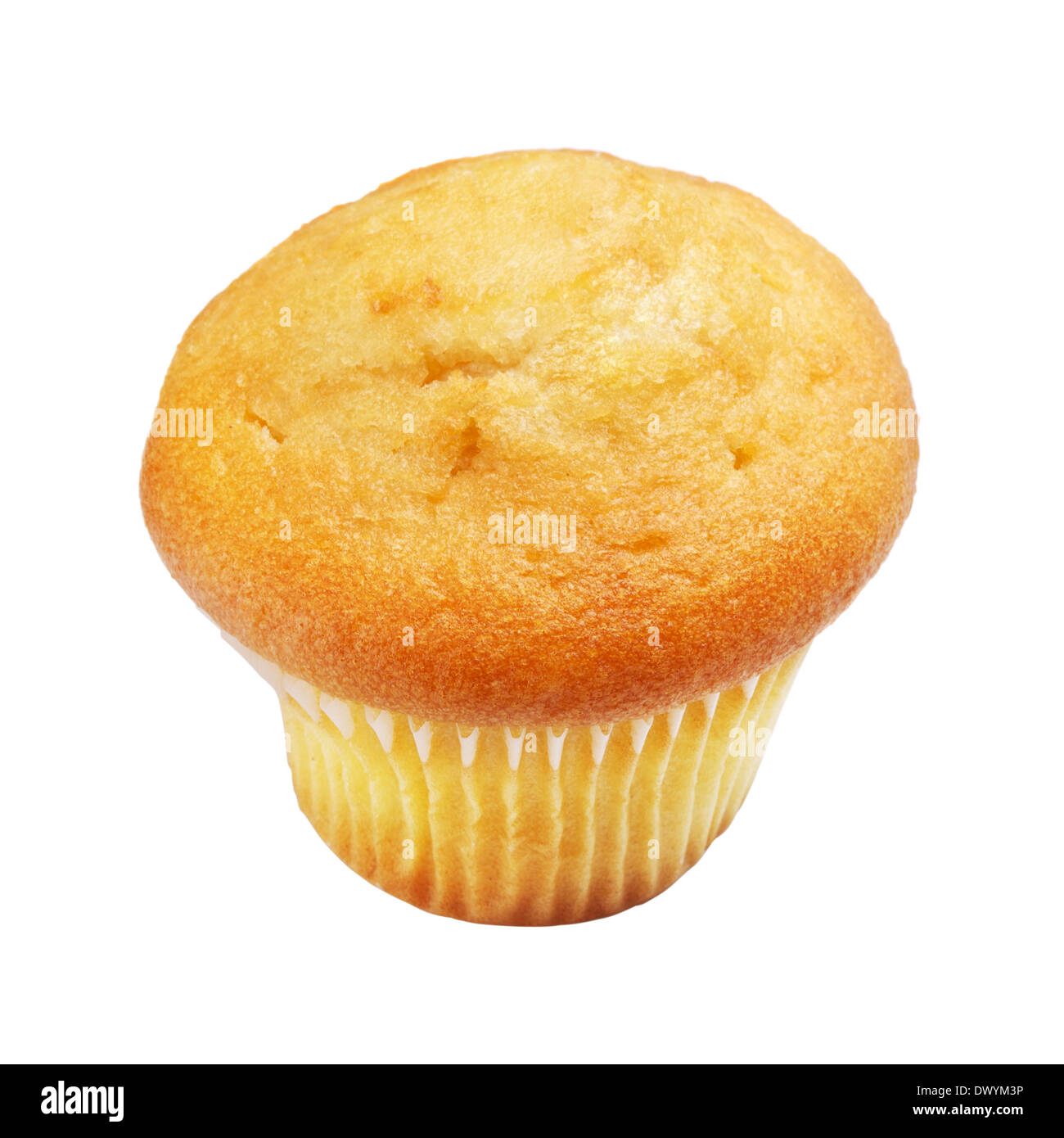 fresh lemon muffin, isolated on white background Stock Photo - Alamy