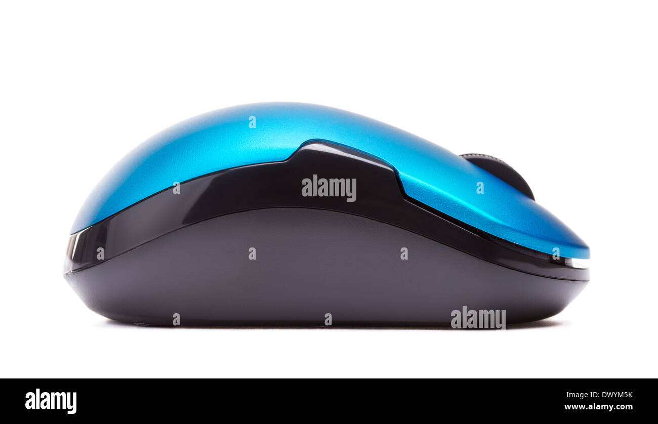 wireless computer mouse, isolated on white background Stock Photo - Alamy