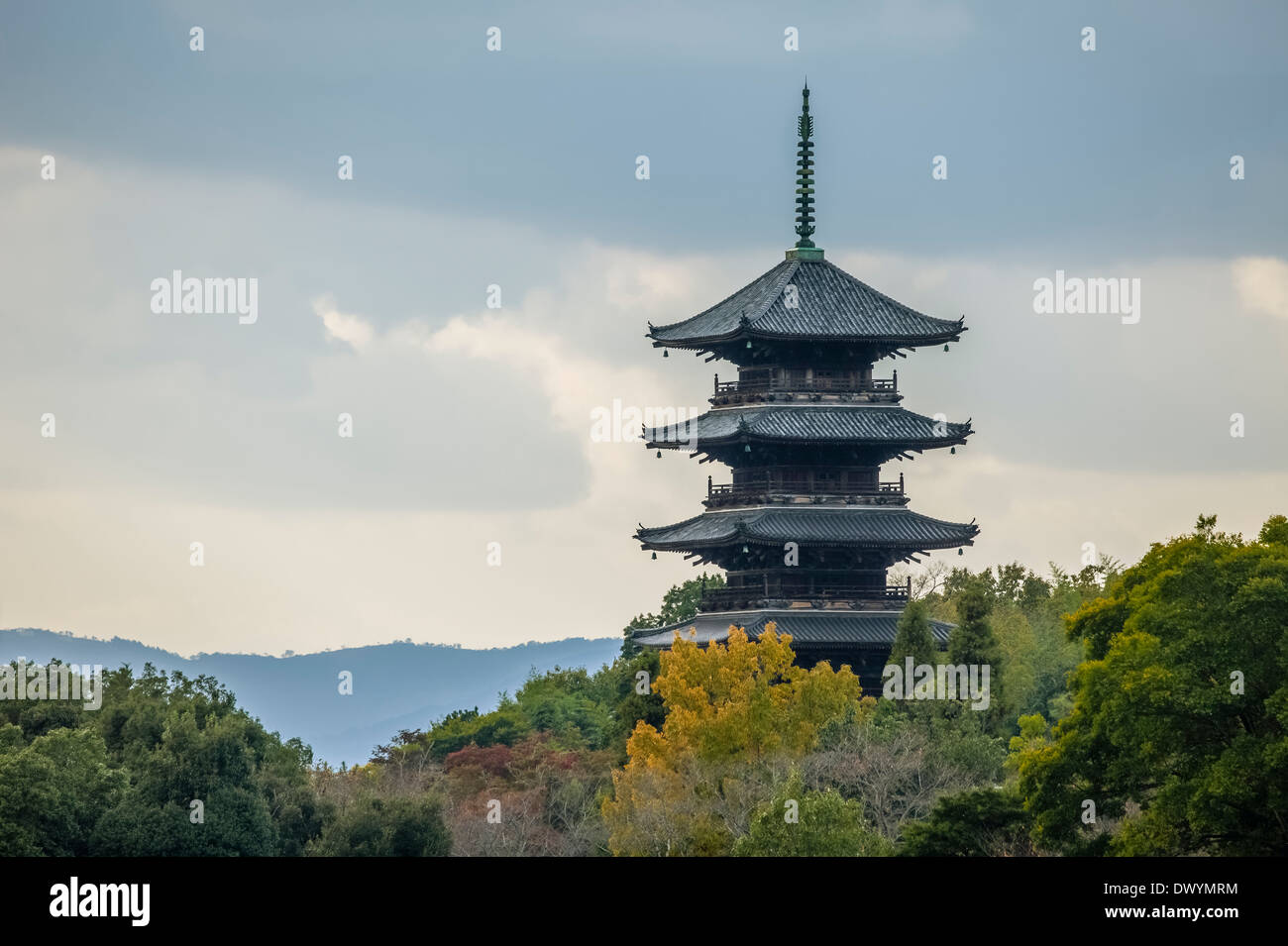 Five-Story Pagoda of Bitchu Kokubunji Temple, Soja, Okayama Prefecture ...