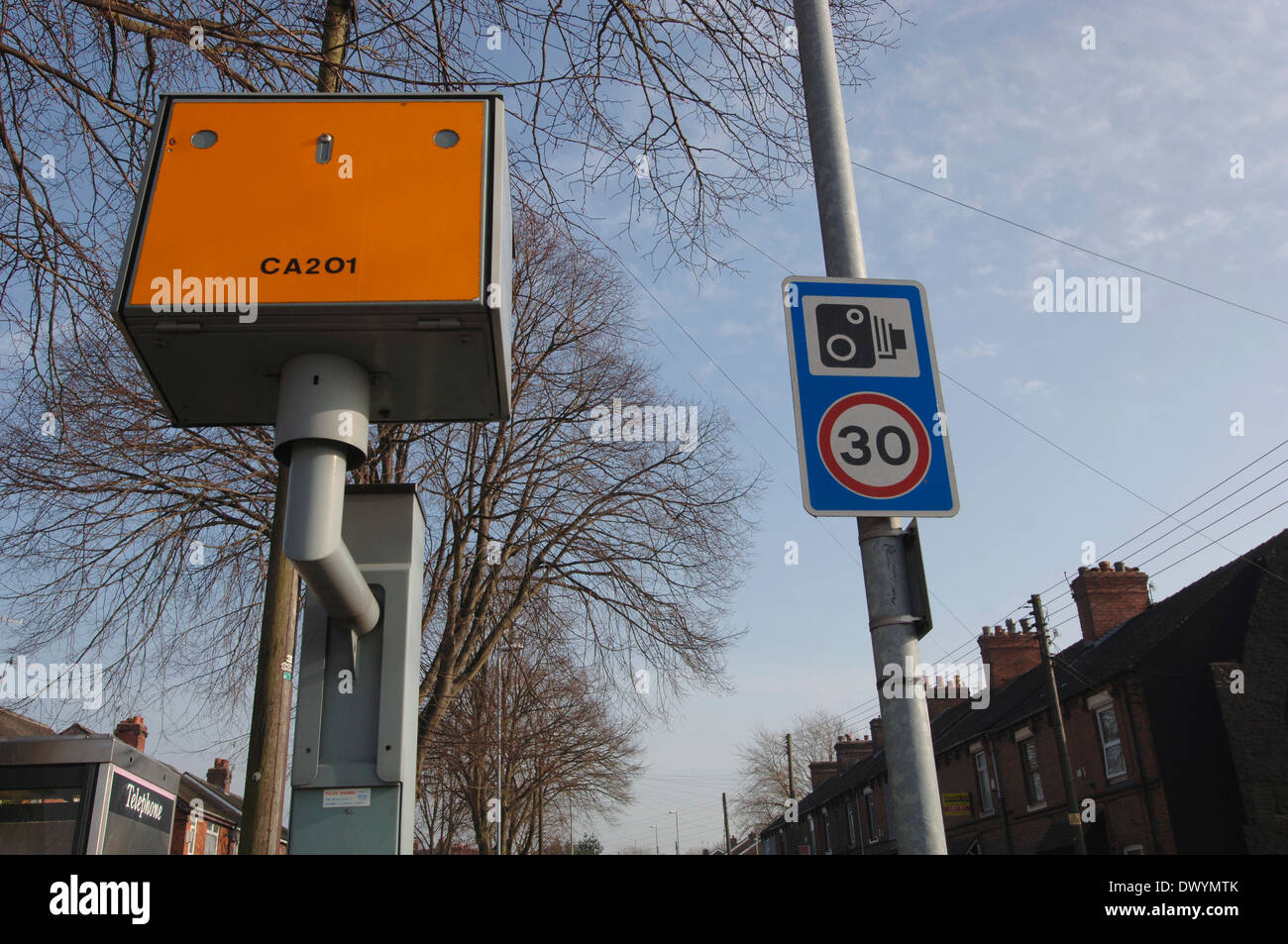 Road Speed Camera.2 Stock Photo - Alamy