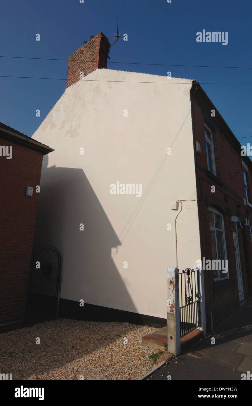 White rendered houses hi-res stock photography and images - Alamy