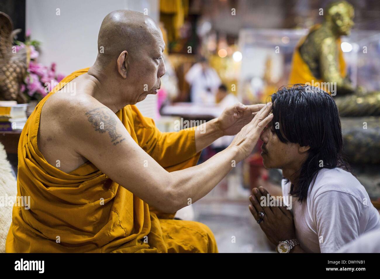 A monk with tattoos hi-res stock photography and images - Alamy