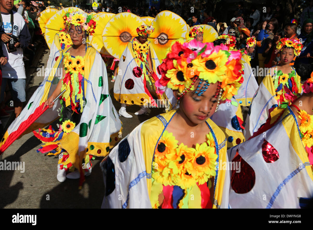 Flower Festival In Baguio Cagayan Philippines, the Panag Benga ...
