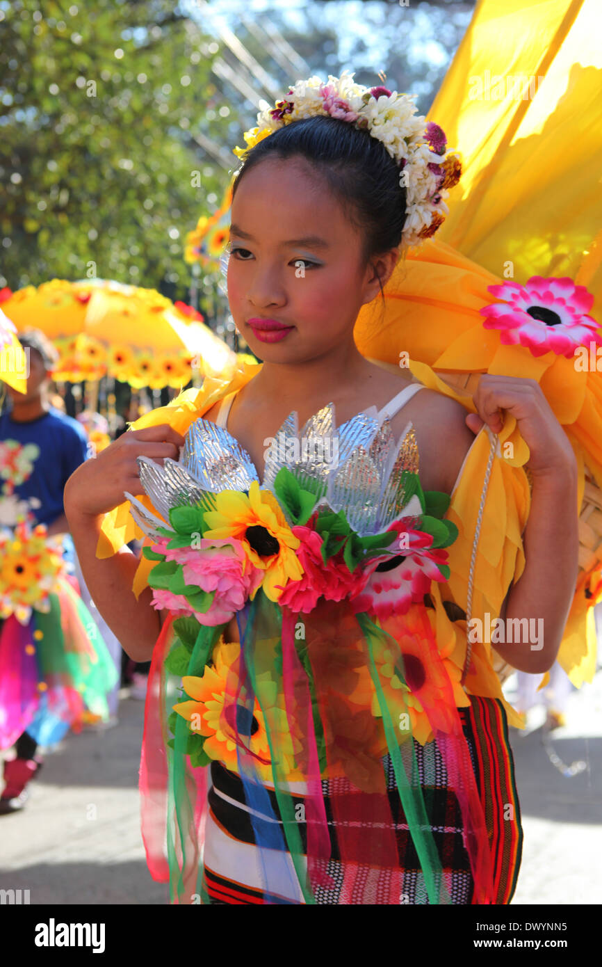 Flower Festival In Baguio Cagayan Philippines, the Panag Benga ...