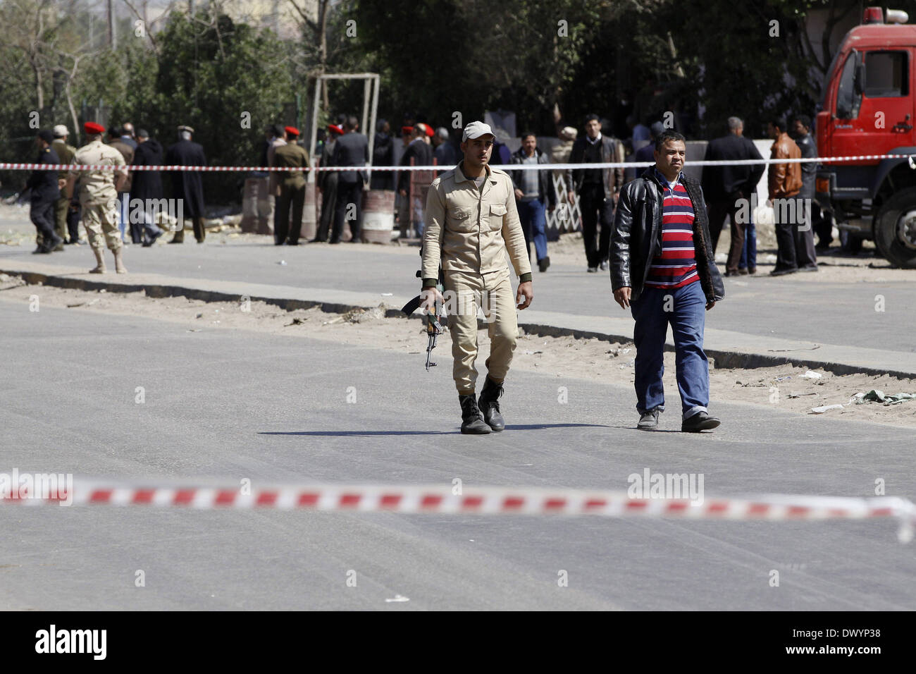 Egypt checkpoint security hi-res stock photography and images - Alamy