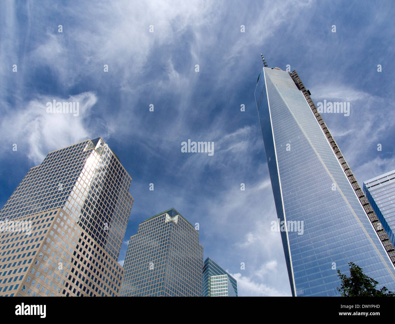 The new One World Trade Centre at Ground Zero New York 16 Stock Photo ...
