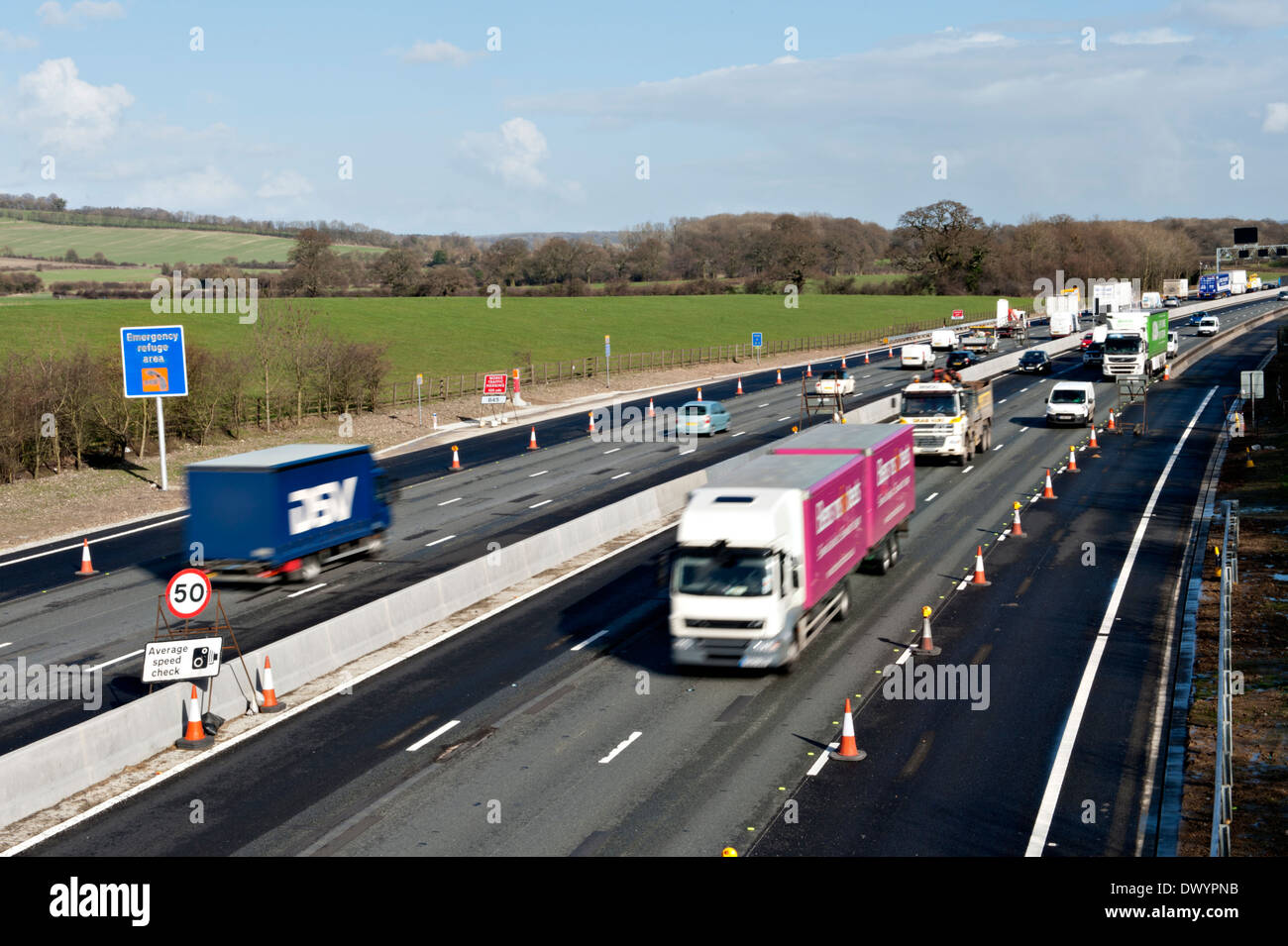 Coned off area hi-res stock photography and images - Alamy