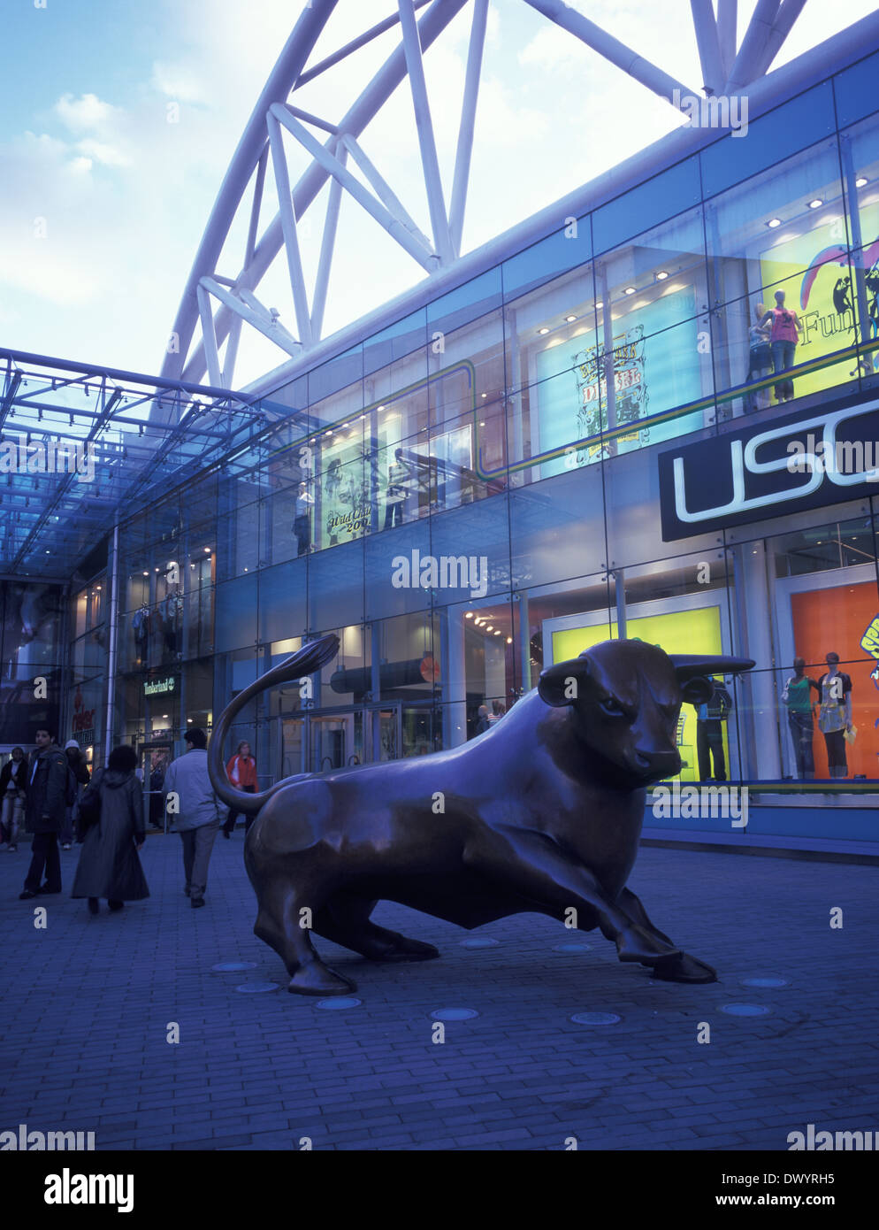UK, Birmingham, the new Bull ring shopping precinct Stock Photo - Alamy