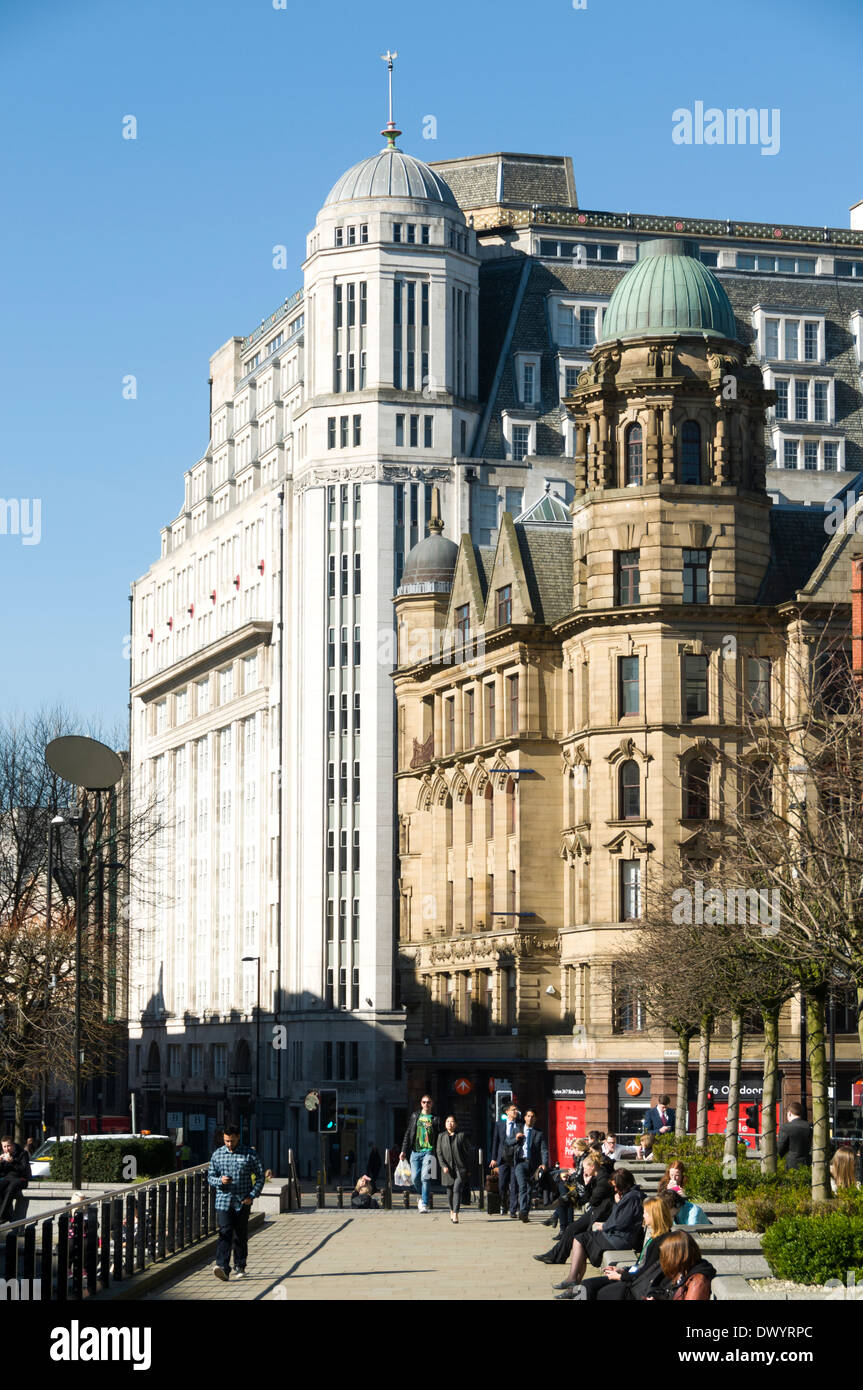 Sunlight House, from Great Northern Square, Manchester, England, UK ...