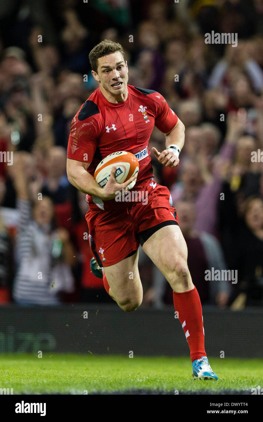 George north wales cardiff hi-res stock photography and images - Alamy