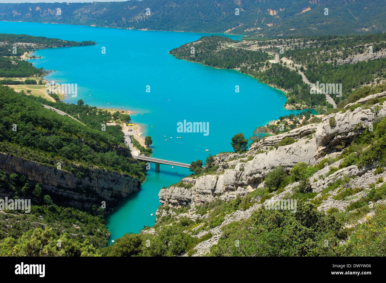 Lac de Sainte-Croix Stock Photo - Alamy